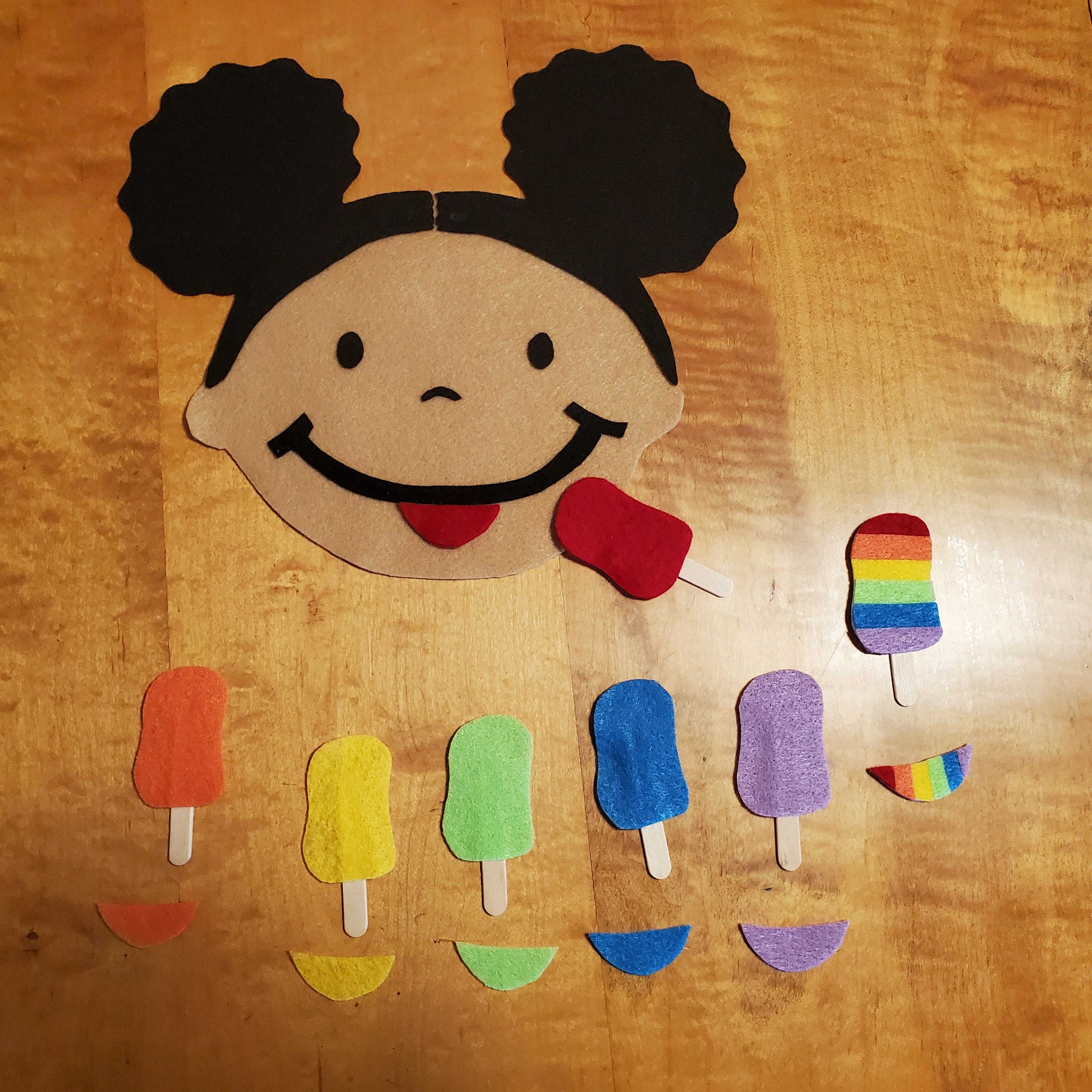 Flannelboard: Popsicle Girl – Storytime with Ms. Emily Library