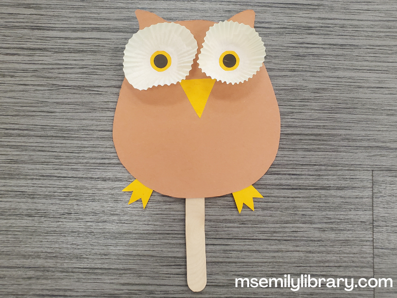 Storytime: Owls – Storytime with Ms. Emily Library