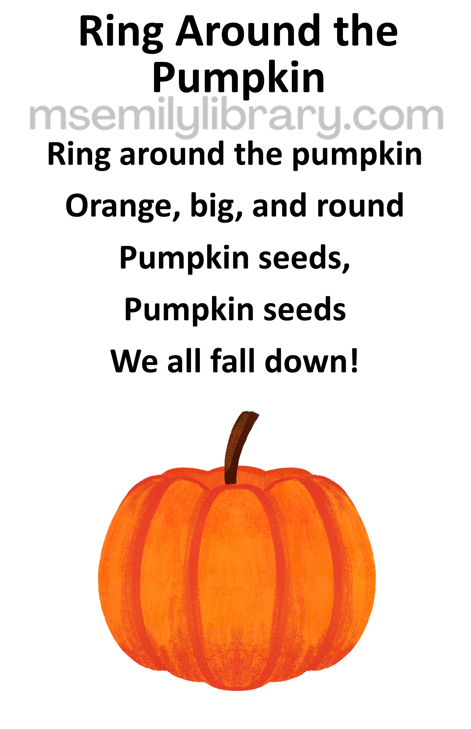 Storytime: Color Wheel – Orange – Storytime with Ms. Emily Library