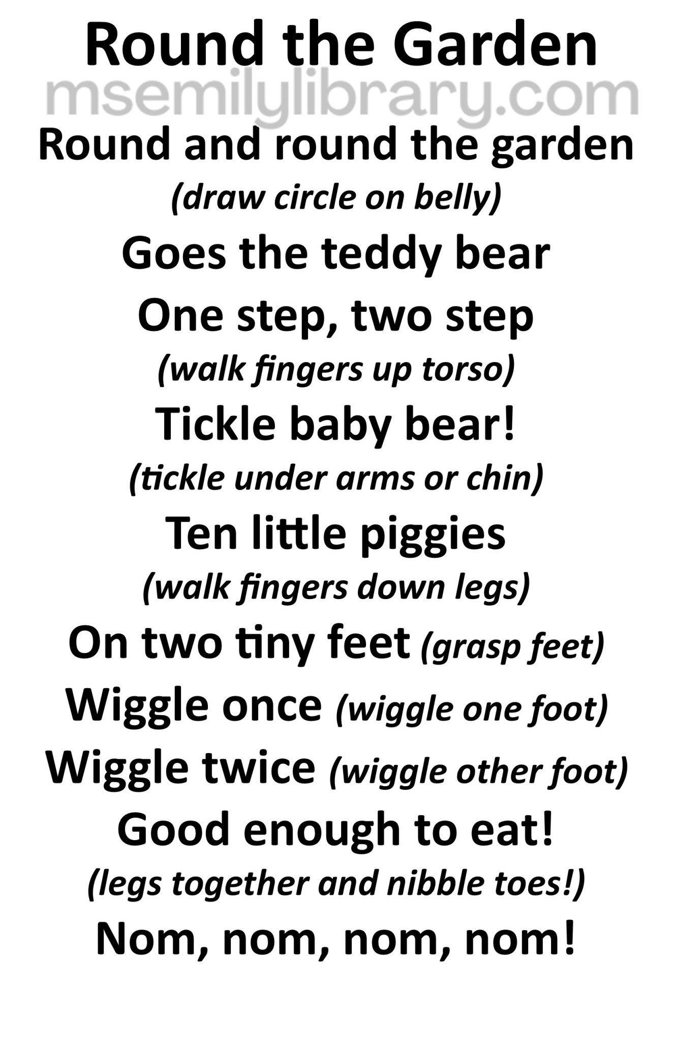 BookBabies – Storytime with Ms. Emily Library