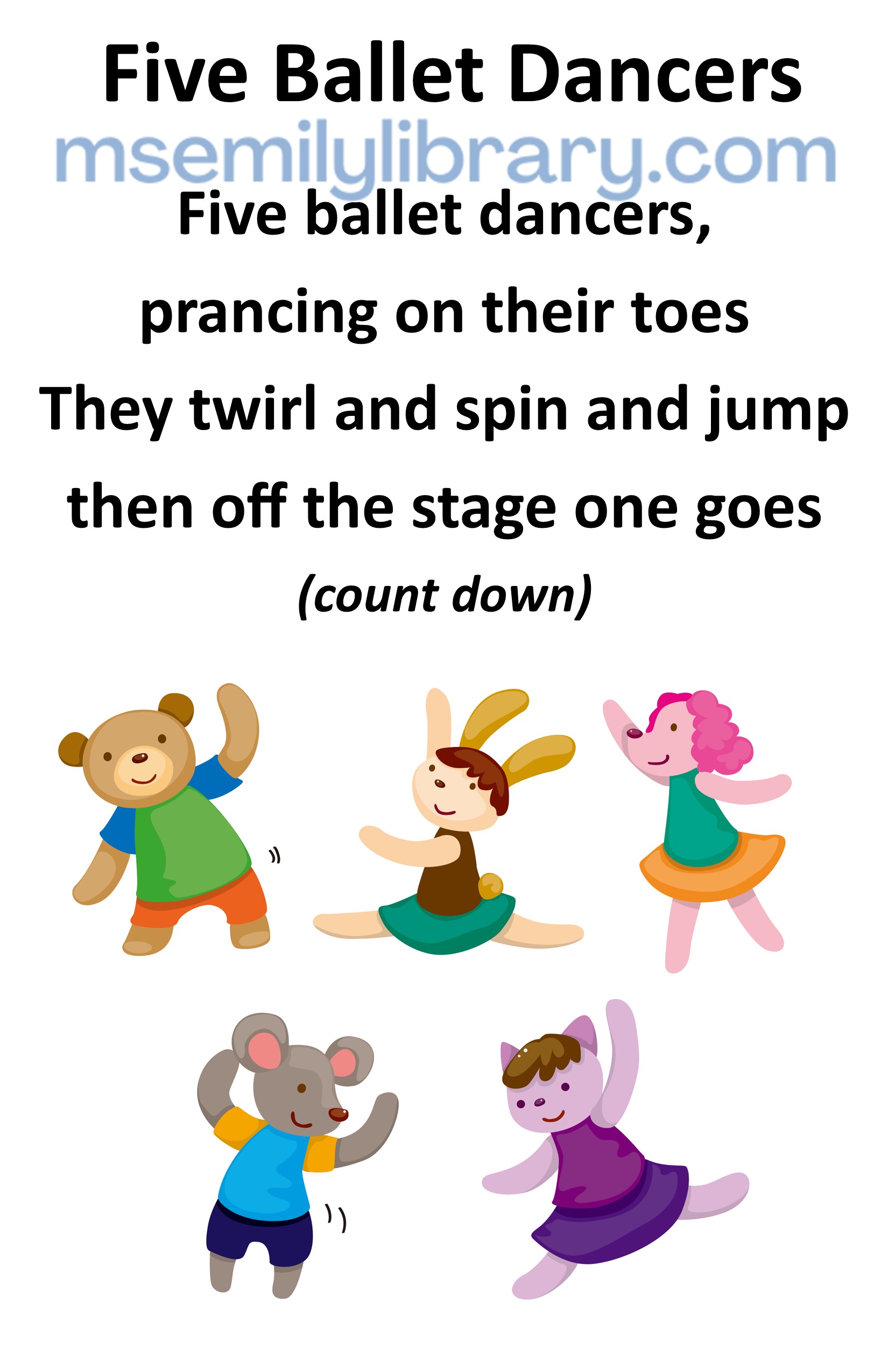 Storytime: Dance with Me – Storytime with Ms. Emily Library