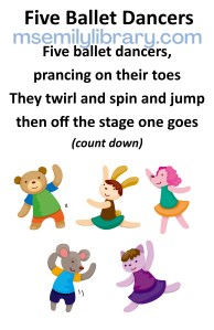 Storytime: Dance with Me – Storytime with Ms. Emily Library