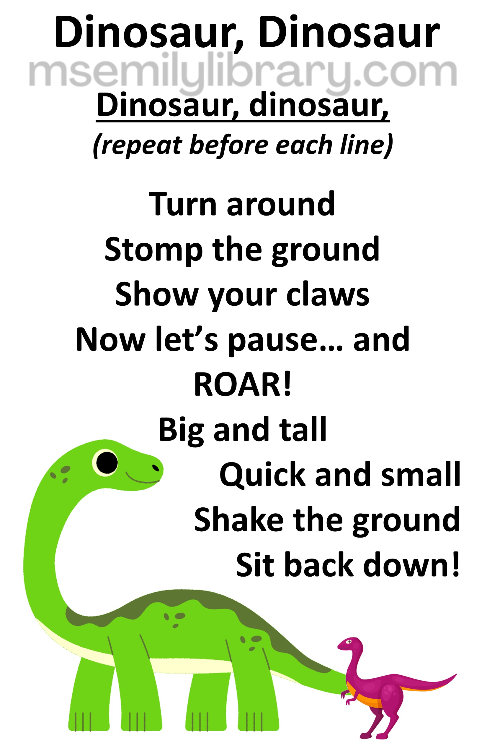 Storytime with Ms. Emily Library – Page 4 – Library storytimes, themes ...