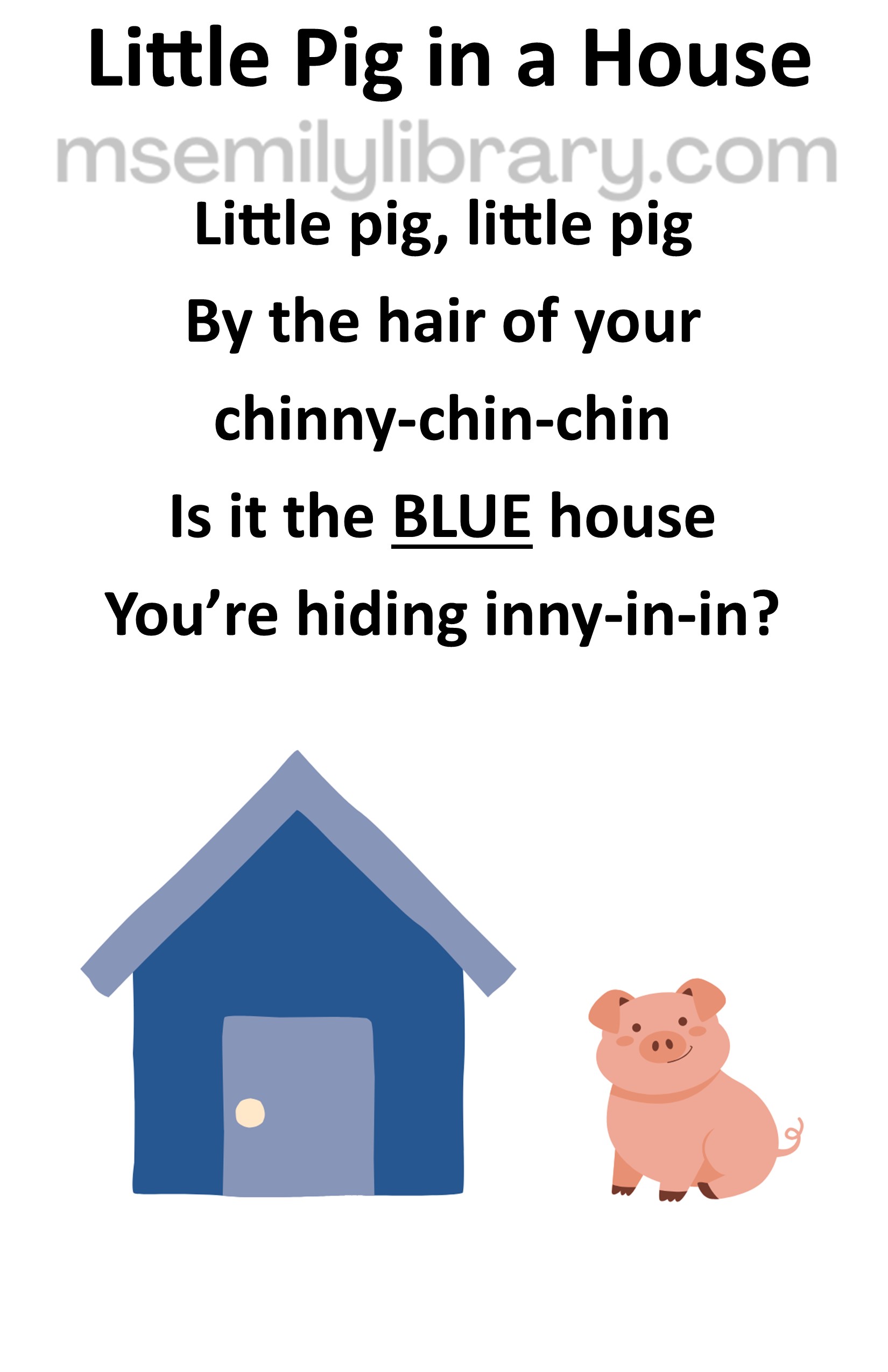 Storytime with Ms. Emily Library – Library storytimes, themes, ideas ...