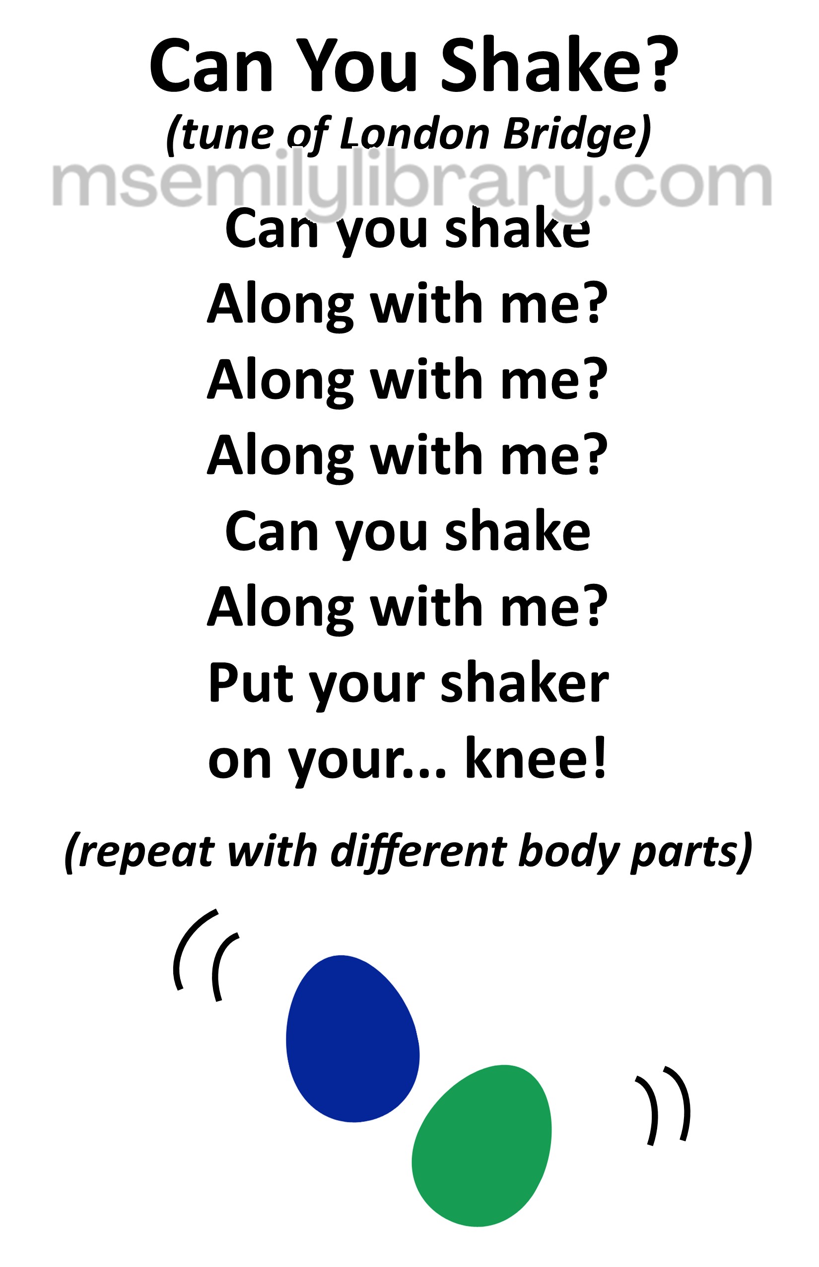 Storytime with Ms. Emily Library – Library storytimes, themes, ideas ...