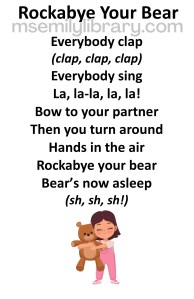 Storytime with Ms. Emily Library – Library storytimes, themes, ideas ...