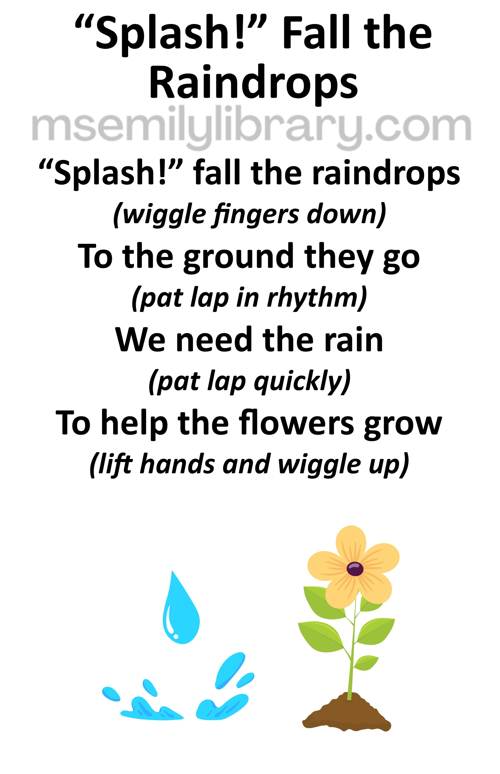 Storytime: Spring – Storytime with Ms. Emily Library