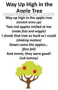 Storytime: Trees – Storytime with Ms. Emily Library