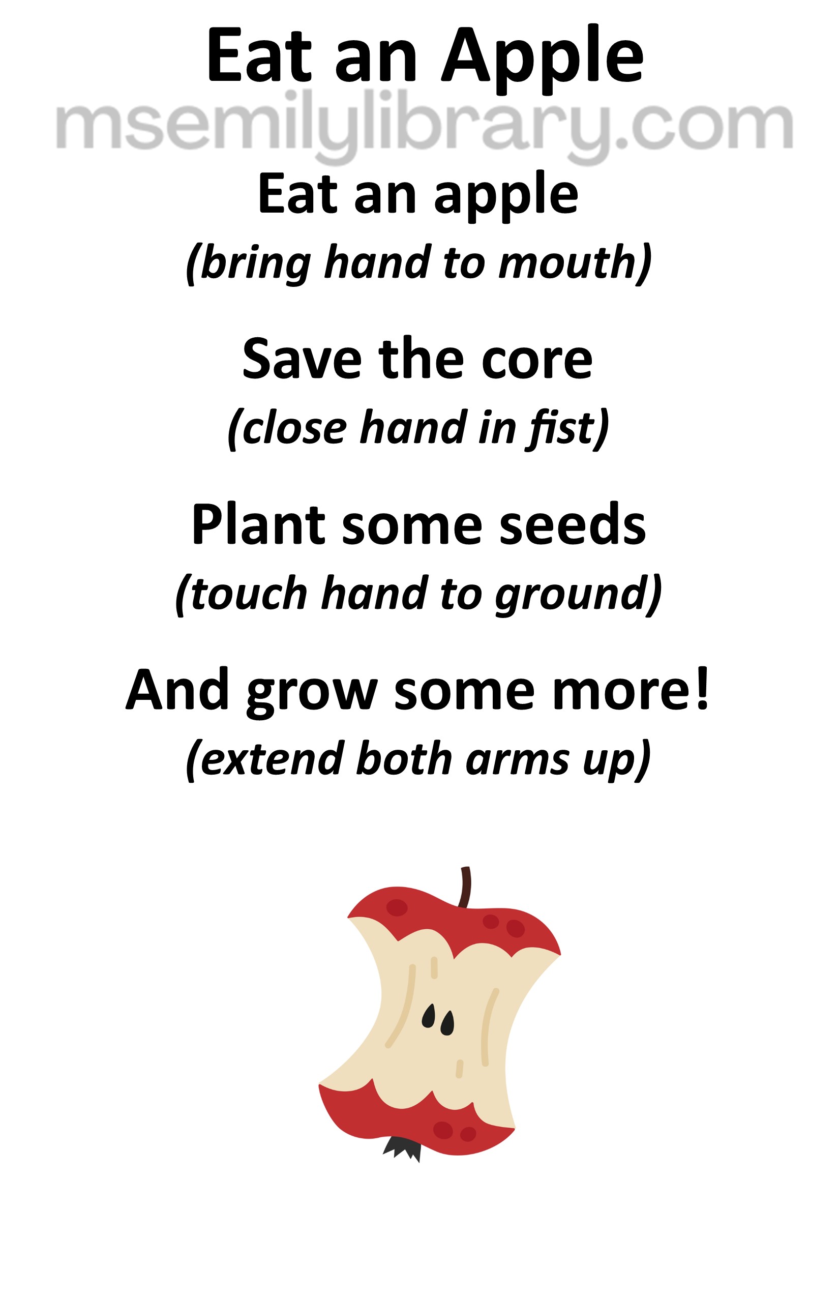 Storytime with Ms. Emily Library – Library storytimes, themes, ideas ...